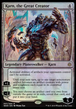 Karn, the Great Creator - mtgpics.com