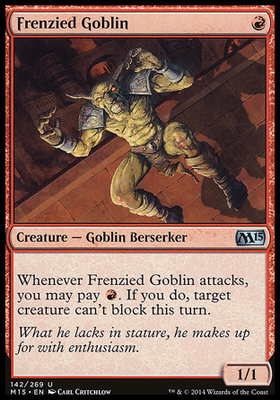 Frenzied Goblin - mtgpics.com