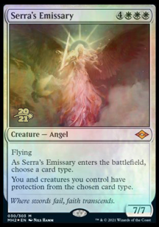 Serra's Emissary - mtgpics.com