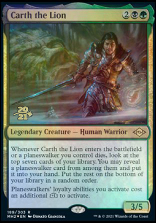 Carth the Lion - mtgpics.com