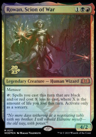 Rowan, Scion of War - mtgpics.com