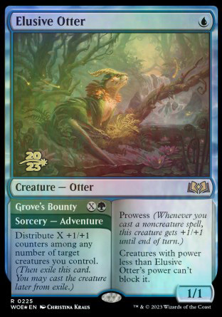 Elusive Otter/Grove's Bounty - mtgpics.com
