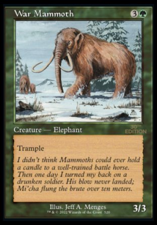 War Mammoth - mtgpics.com