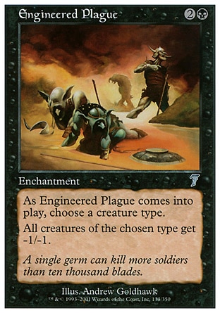 Engineered Plague - mtgpics.com