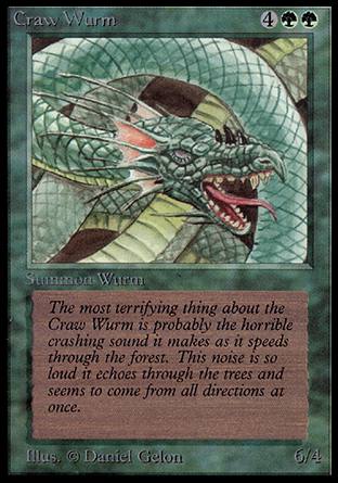 Craw Wurm - mtgpics.com