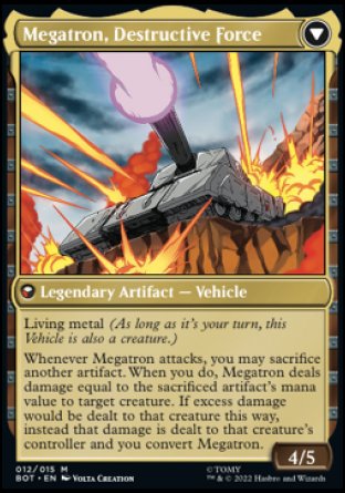 Megatron, Tyrant/Megatron, Destructive Force - mtgpics.com