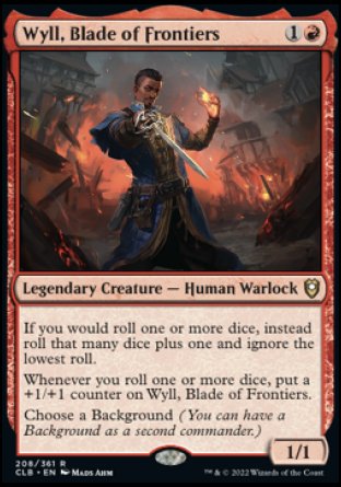Wyll, Blade of Frontiers - mtgpics.com