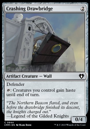 Crashing Drawbridge - mtgpics.com