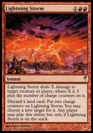 Lightning Storm - mtgpics.com