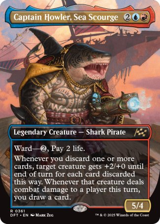 Captain Howler, Sea Scourge - mtgpics.com