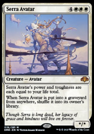 Serra Avatar - mtgpics.com