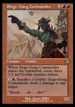 Siege-Gang Commander - mtgpics.com