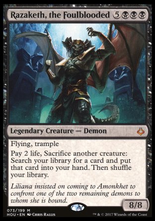Razaketh, the Foulblooded - mtgpics.com