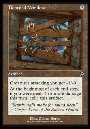 Boarded Window - mtgpics.com