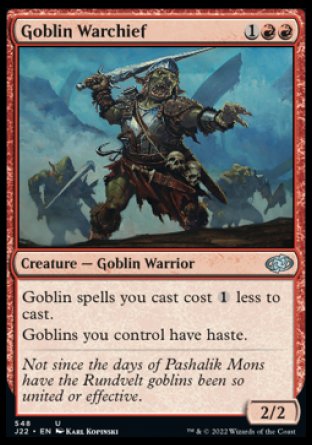 Goblin Warchief - mtgpics.com