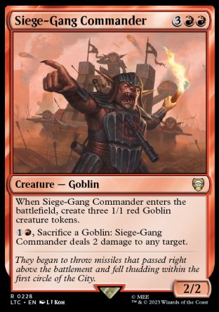 Siege-Gang Commander - mtgpics.com