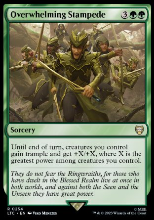 Overwhelming Stampede - mtgpics.com