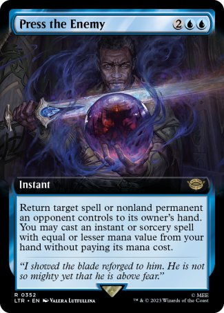Press the Enemy - mtgpics.com