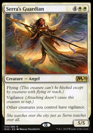 Serra's Guardian - mtgpics.com