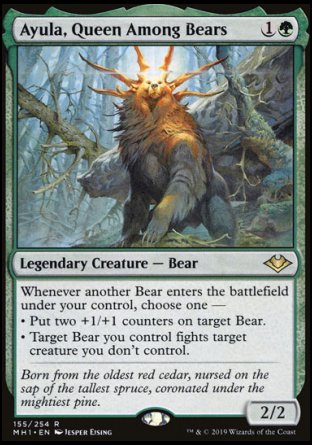 Ayula, Queen Among Bears - mtgpics.com