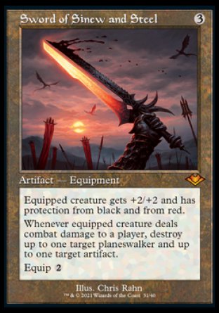 Sword of Sinew and Steel - mtgpics.com