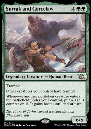 Surrak and Goreclaw - mtgpics.com