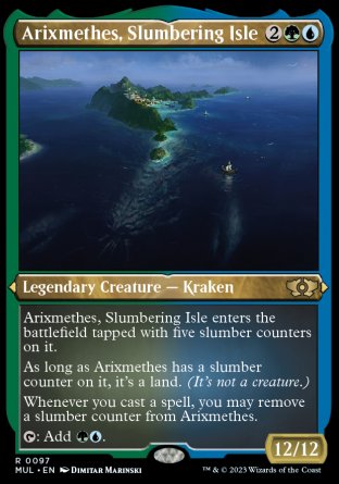 Arixmethes, Slumbering Isle - mtgpics.com