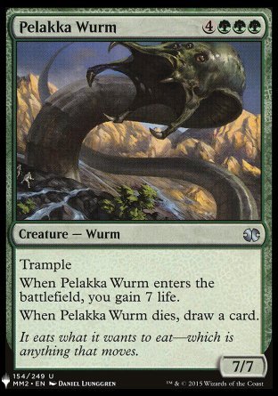 Pelakka Wurm - mtgpics.com