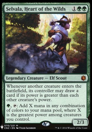 Selvala, Heart of the Wilds - mtgpics.com