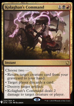 Kolaghan's Command - mtgpics.com