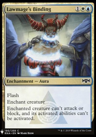Lawmage's Binding - mtgpics.com