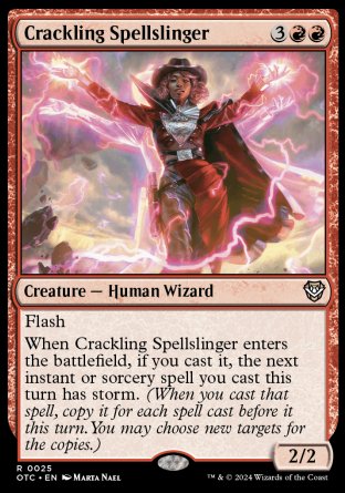 Crackling Spellslinger - mtgpics.com