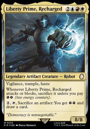 Liberty Prime, Recharged - mtgpics.com