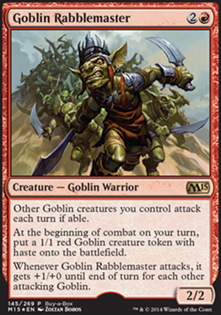 Goblin Rabblemaster - mtgpics.com