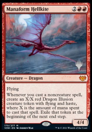 Manaform Hellkite - mtgpics.com