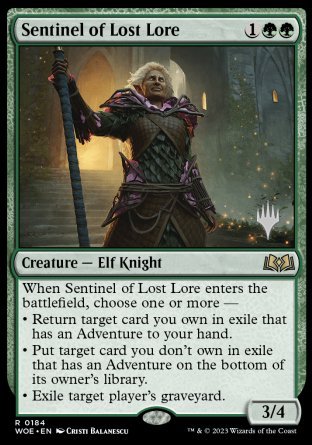Sentinel of Lost Lore - mtgpics.com