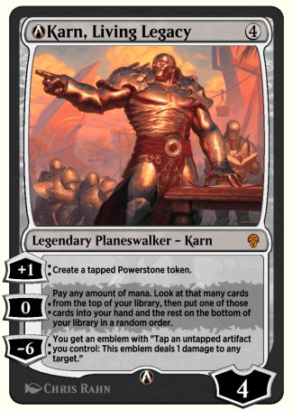 A-Karn, Living Legacy - mtgpics.com