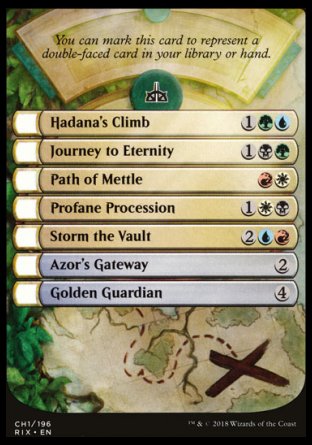 Double-faced cards checklist - mtgpics.com