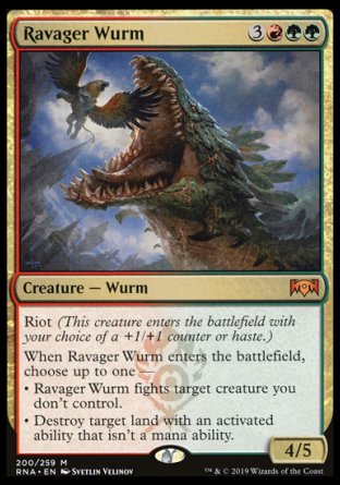 Ravager Wurm - mtgpics.com