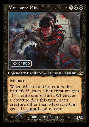 Massacre Girl - mtgpics.com