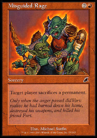 Misguided Rage - mtgpics.com