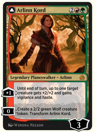 Arlinn Kord/Arlinn, Embraced by the Moon - mtgpics.com