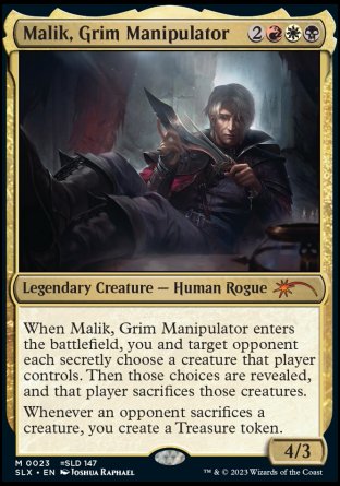 Malik, Grim Manipulator - mtgpics.com