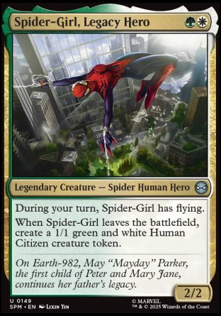 Spider-Girl, Legacy Hero - mtgpics.com