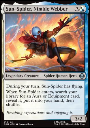 Sun-Spider, Nimble Webber - mtgpics.com