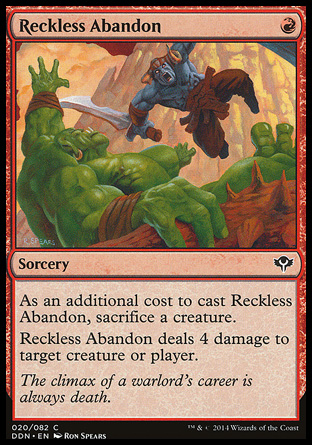 Reckless Abandon - mtgpics.com