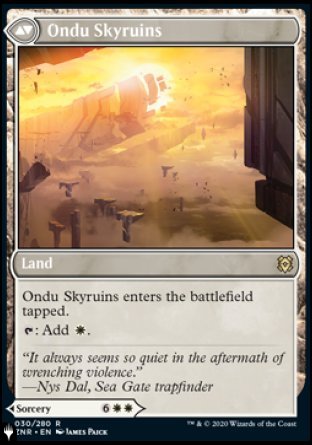 Ondu Inversion/Ondu Skyruins - mtgpics.com